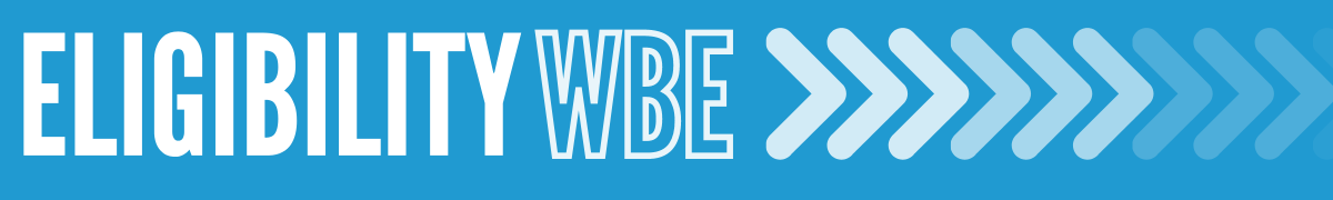 WISDP WBE Eligibility